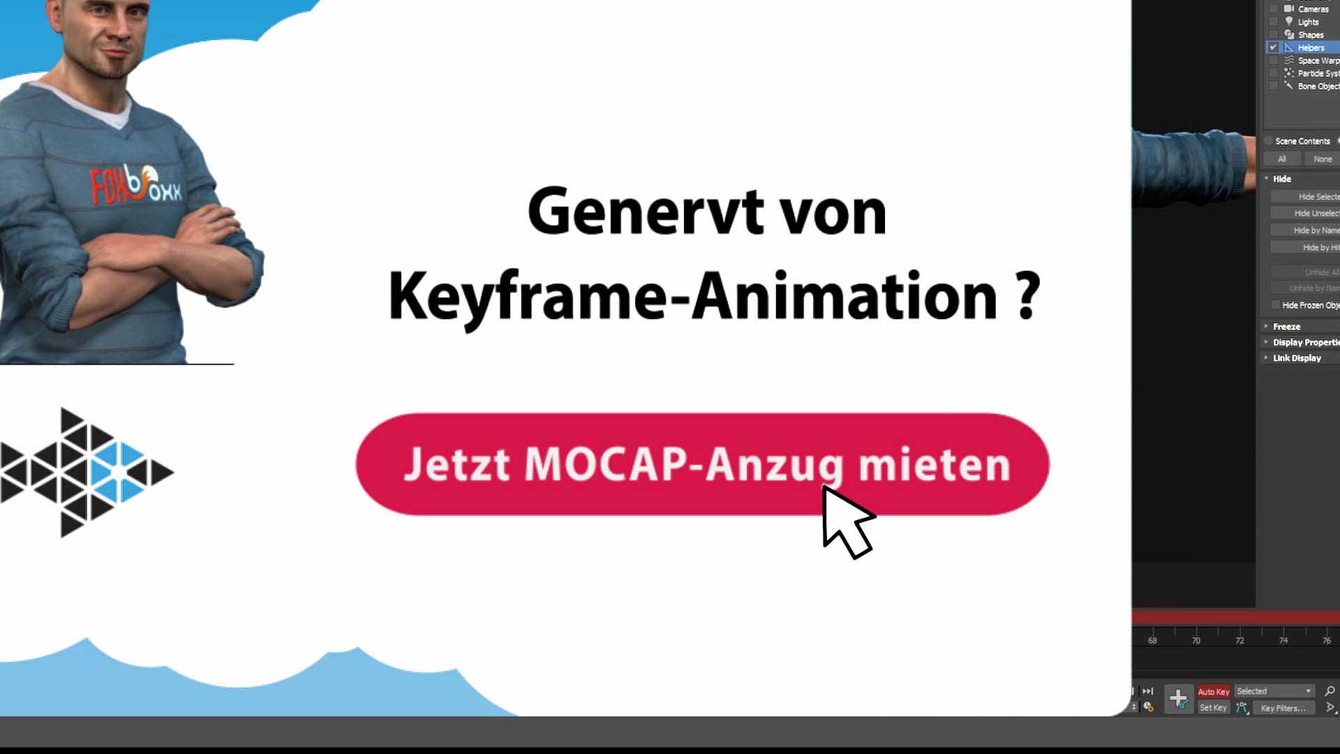 Motion Capture : VFX Tool - Foxboxx